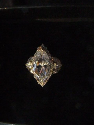 Michael Valitutti Gems En Vogue Sterling 925 NH Clear Gems Ring Sz 11.5 ...