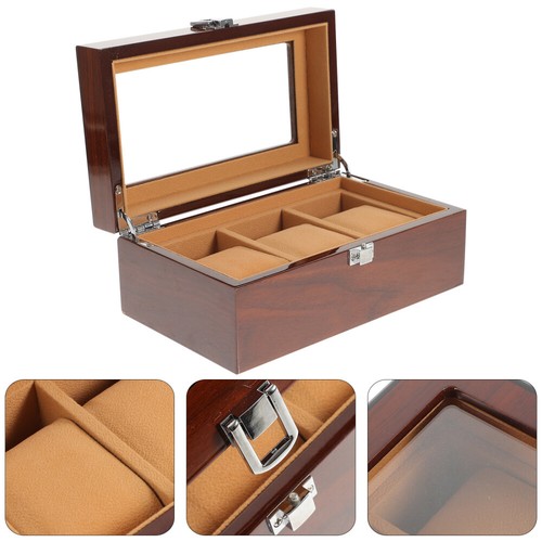 Watch Storage Box Watches Boxes Watchstorage Travel Gift Case Packing ...
