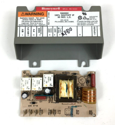 Honeywell S8600H1006 Ignition Control Module 100% Shutoff IP 90 Sec. L ...