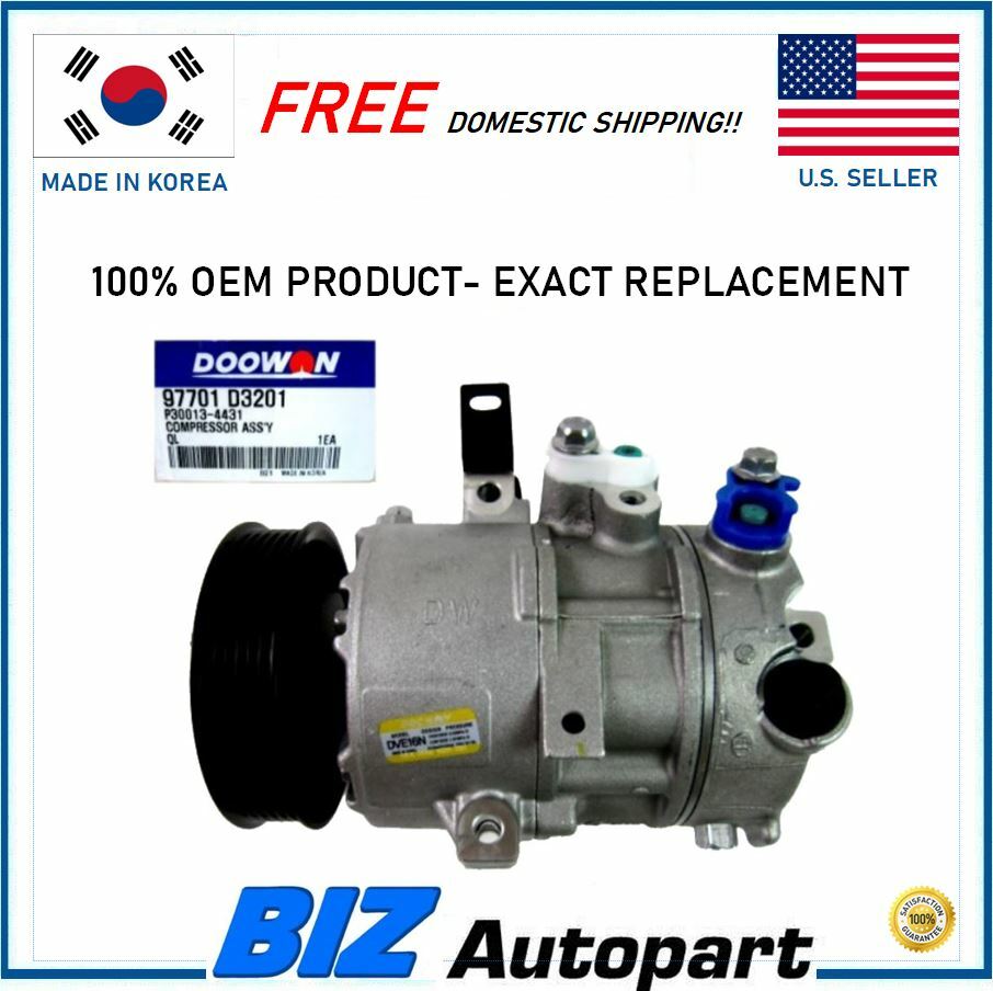 OEM ! A/C COMPRESSOR W/CLUTCH FOR 2017-2018 HYUNDAI TUCSON 2.0L OE ...