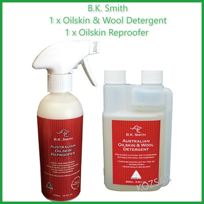 AUSTRALIAN MADE Oilskin Detergent & Reproofer for DRIZA BONE COAT - BK ...