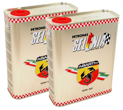 Genuine Fiat Abarth 500 Punto Selenia Engine 2lt Oil 10w50 Twin Pack ...