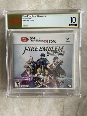 Nintendo 3DS Fire Emblem Warriors 1st Print Graded Perfect PSA 10 Gold ...