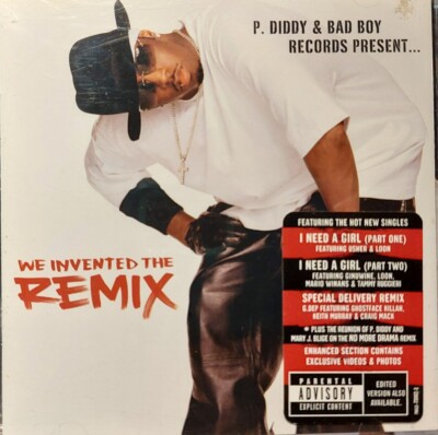 P Diddy & Bad Boy Records Present : We invented The Remix - Audio CD | eBay