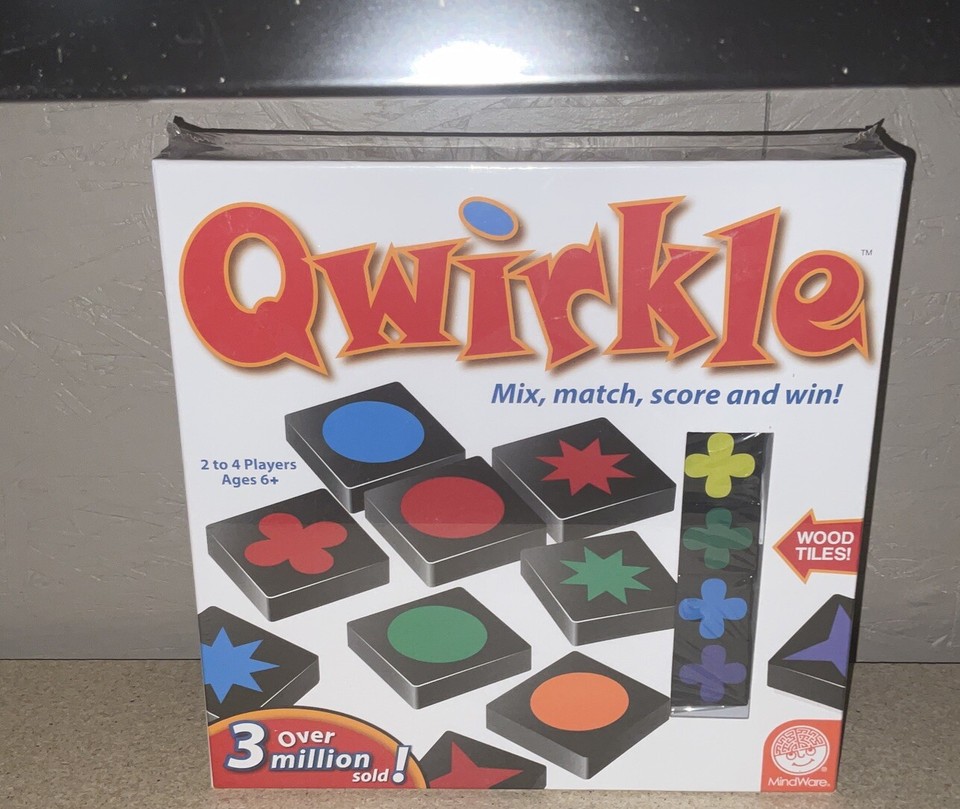Qwirkle Board Game 2010 New Sealed MindWare Fast Shipping 736970320168 ...