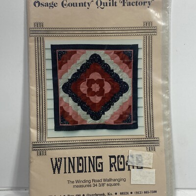 Winding Road by Osage County Quilt Factory Quilt Pattern | eBay