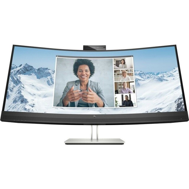 HP E34m G4 40Z26AA#ABA 34" WQHD Curved Screen LED LCD Monitor - 21 9 ...