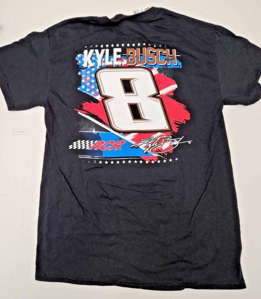 Kyle Busch #8 Nascar 2025 Patriotic Shirt Large | eBay