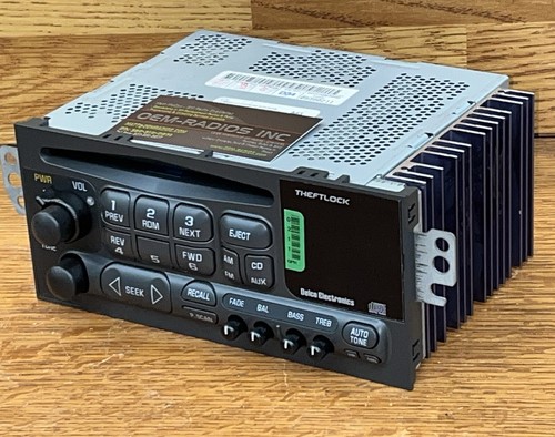 New 97-04 Chevy Corvette C5 Bose Radio AM/FM Stereo CD Player OEM Delco ...