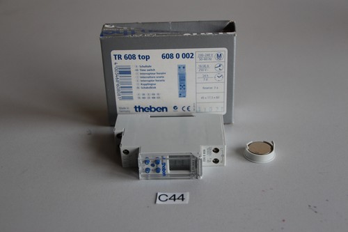 Theben Hutschienen-Zeitschaltuhr TR 608 top 608 0 002 (C44-R34) | eBay
