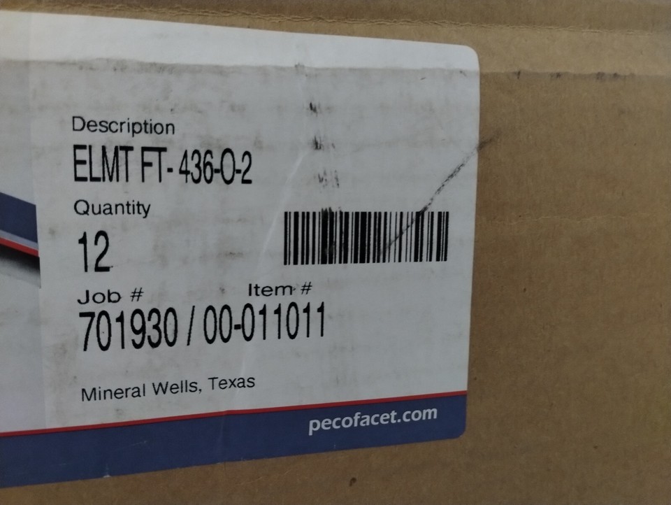 1X Depth Elements Filters PECO FT-436-0-2 FT43602 LAF414 D 040365-2D | eBay