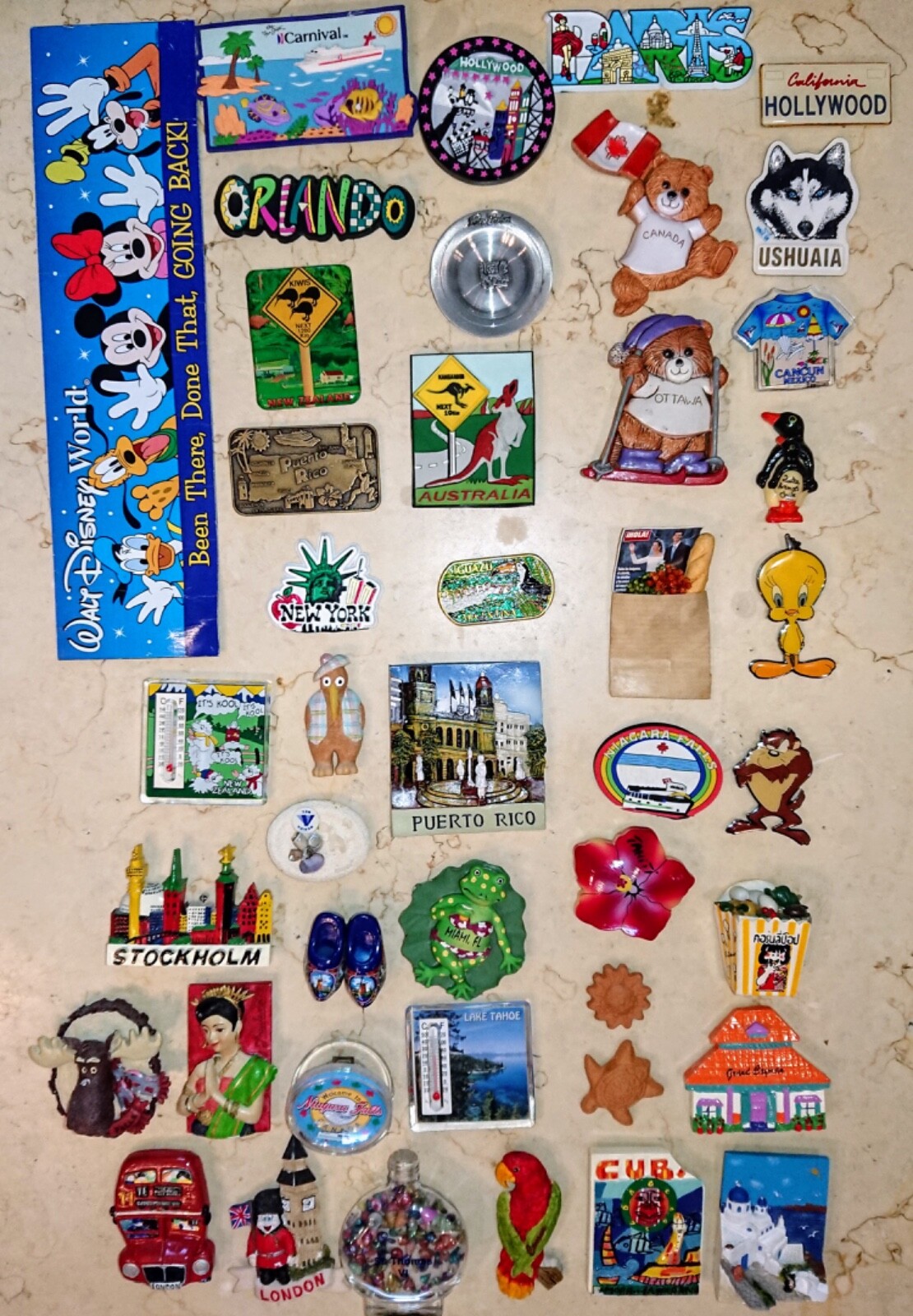 Over 240 Pieces Of Collectable Fridge Magnets World Locations | eBay