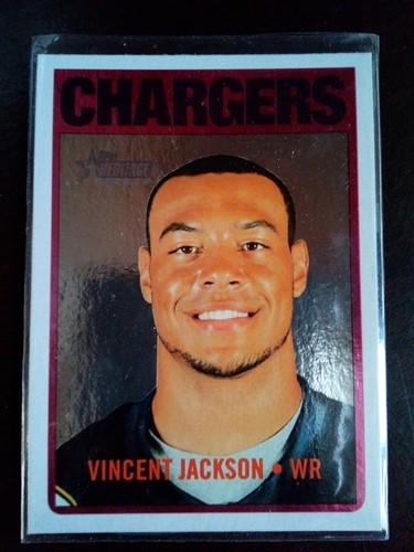 2005 Topps Heritage - Chrome vincent jackson | eBay