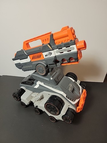 Nerf N-Strike TerraScout RC Remote Drone Elite Tank For Parts Untested ...
