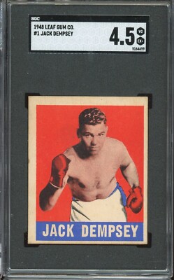 1948 Leaf Boxing #1 Jack Dempsey SGC 4.5 | eBay