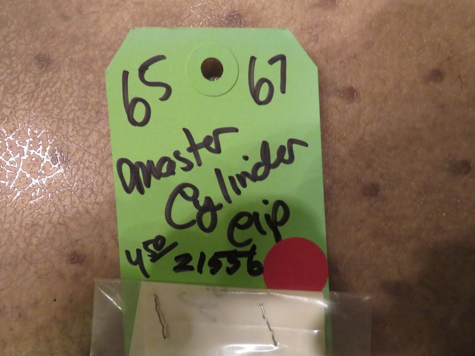 65-67 C2 Corvette Master Cylinder Clips--NEW!! | eBay