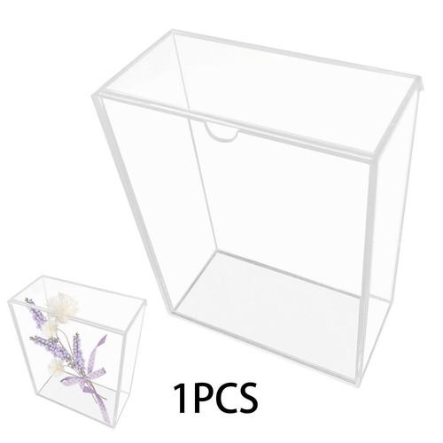Acrylic Shadow Box Frame Crafts DIY Memory Box for Pictures Medals ...