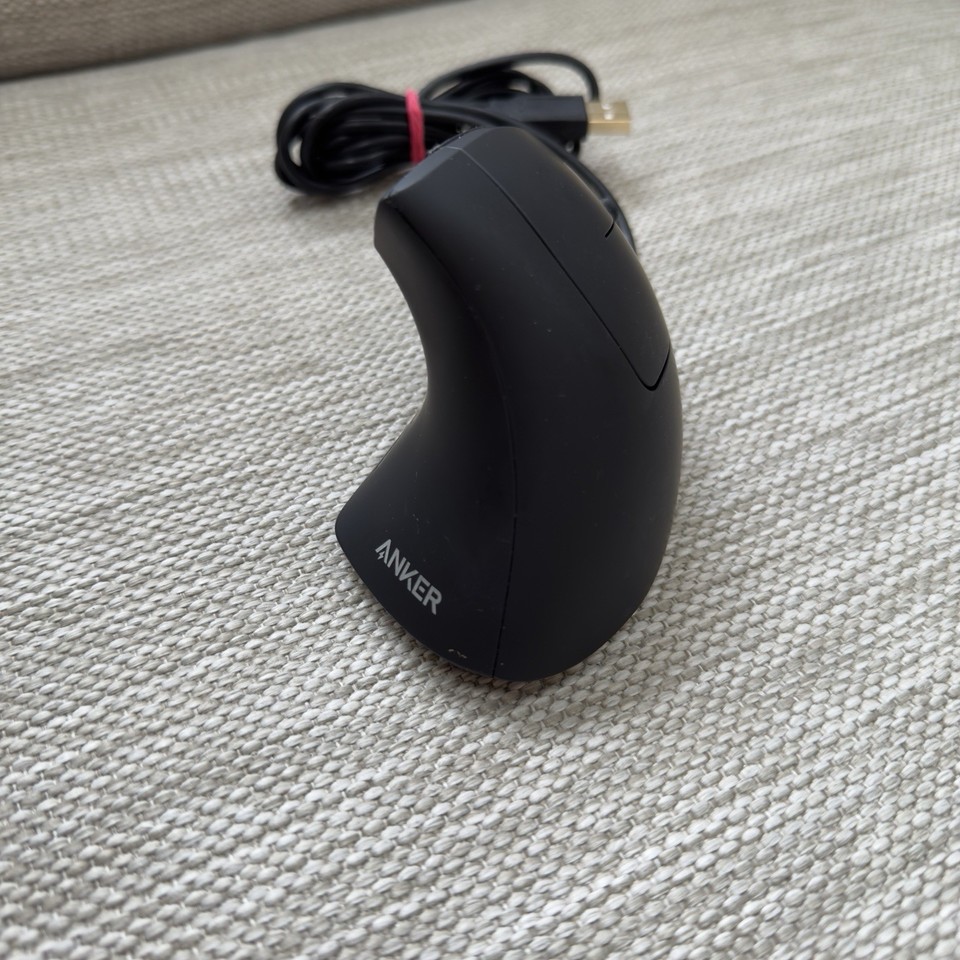 Anker Ergonomic Optical USB Wired Vertical Mouse Model: A7851 - Tested ...