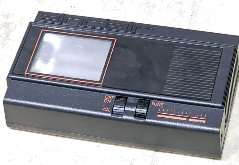 Retro 1983 Sinclair FTV1 Flat Screen Pocket TV | eBay UK