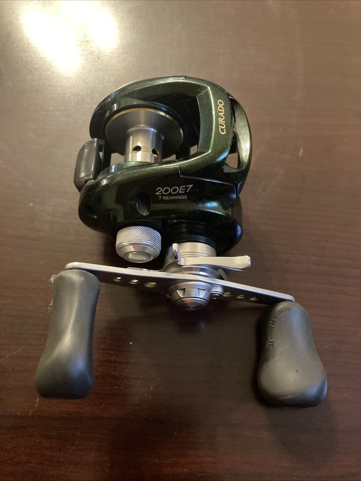 SHIMANO CURADO 200E7 BAITCAST REEL (X) | eBay Australia