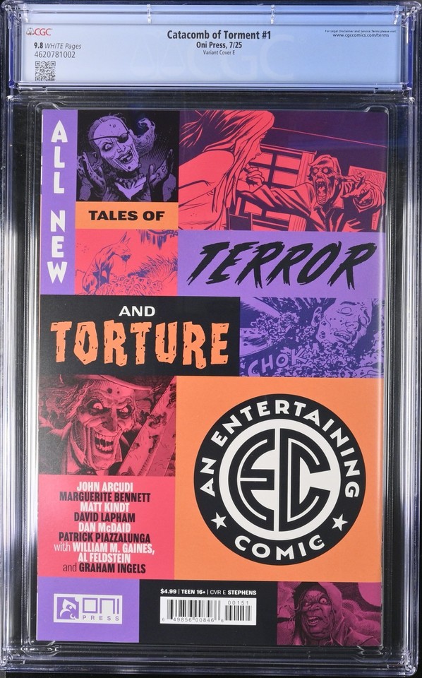 Catacomb of Torment #1 Stephens "Crime SuspenseStories #22" Homage ...