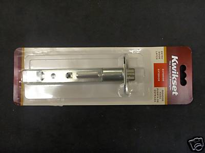 KWIKSET entry door latch 5 inch backset DEADLATCH | eBay