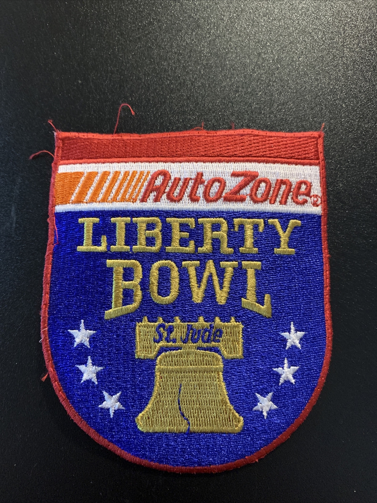 Game Used - NCAA College Football AutoZone Liberty Bowl Patch Memphis ...