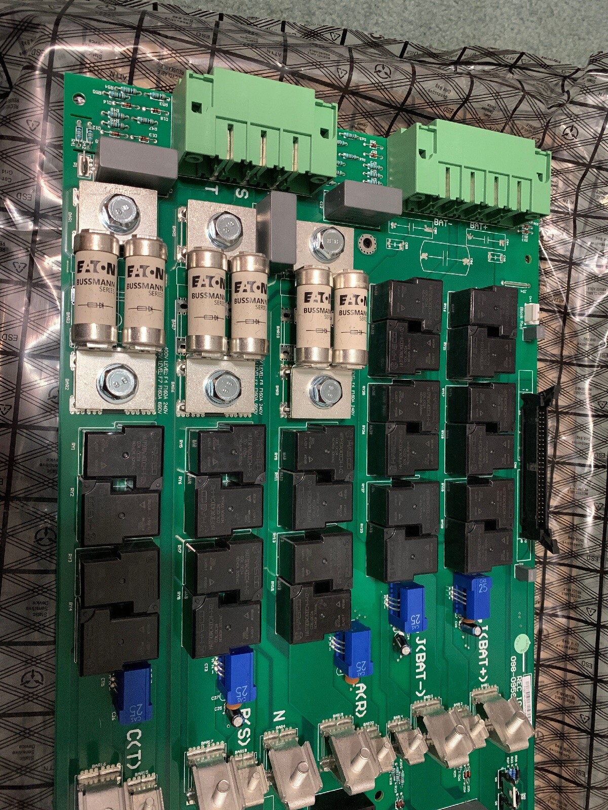 EATON 744-07140-00P REC-IO Board ASSY 1382 EATON S.P.P. PCB FOR STATIC ...