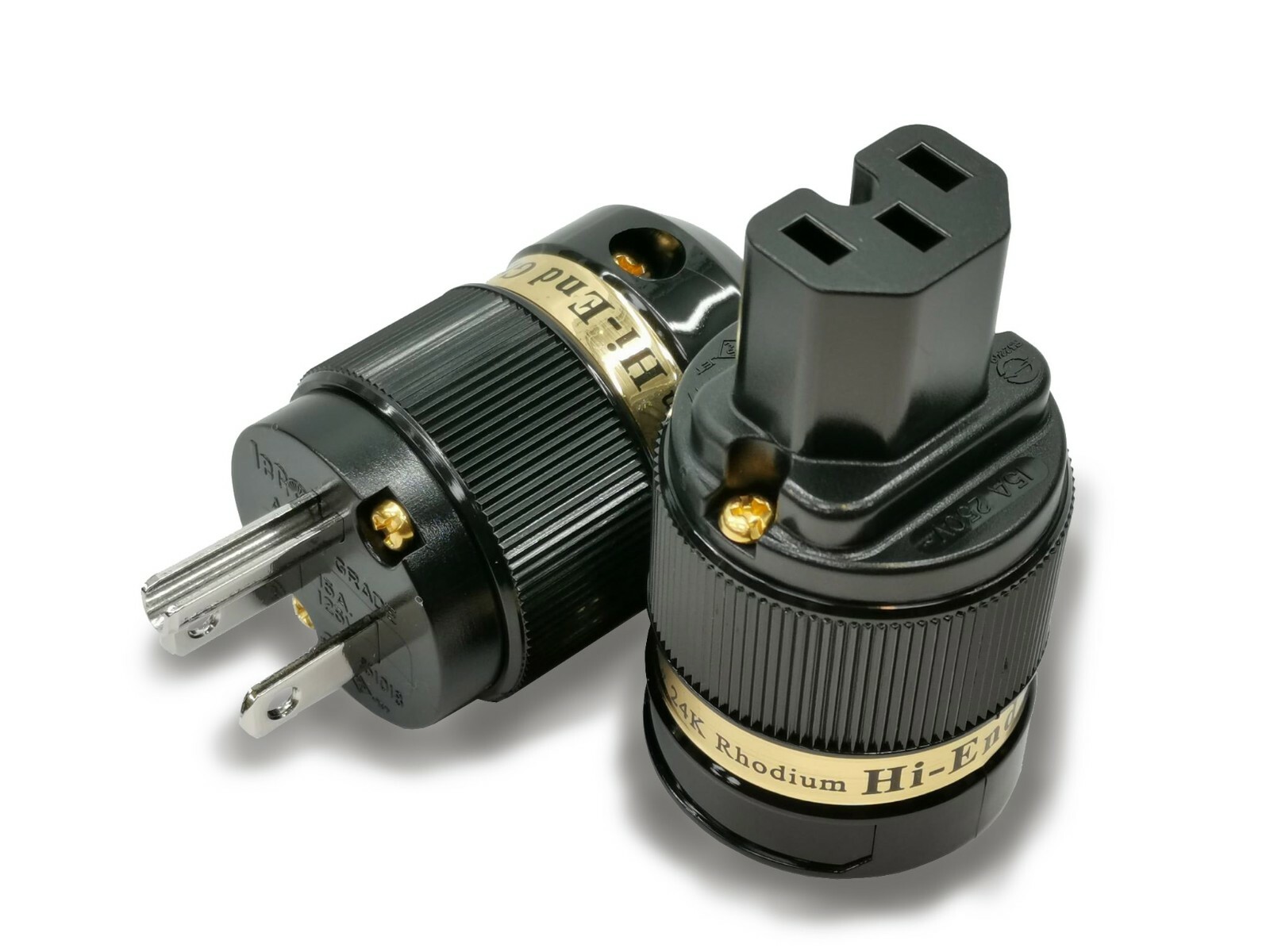 IeGO 8075-Rh Pure Copper Hi-End Power Plug and IEC Connector (10% off ...