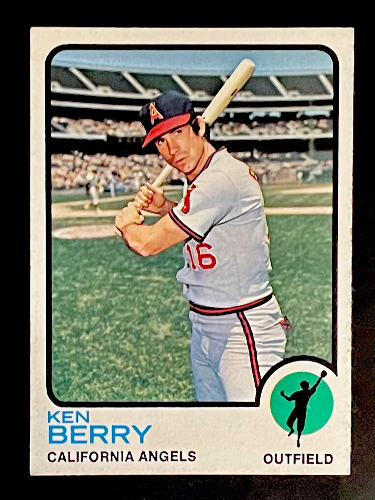 1973 Topps Baseball #445 Ken Berry California Angels - Excellent | eBay