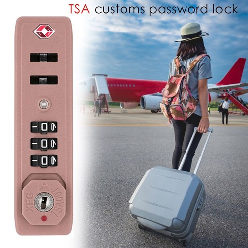 Luggage TSA Customs Lock Safely Code Lock 3 Digit Combination Lock ...