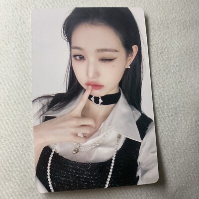Wonyoung IVE White I HAVE IVE Edition Celeb K-pop Girl Photo Black ...