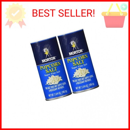 Morton popcorn salt 3.75-oz, Pack of 2 | eBay