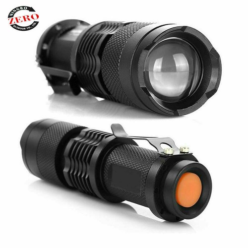 Led Tactical Flashlight Military Grade Torch Small Super Bright ...
