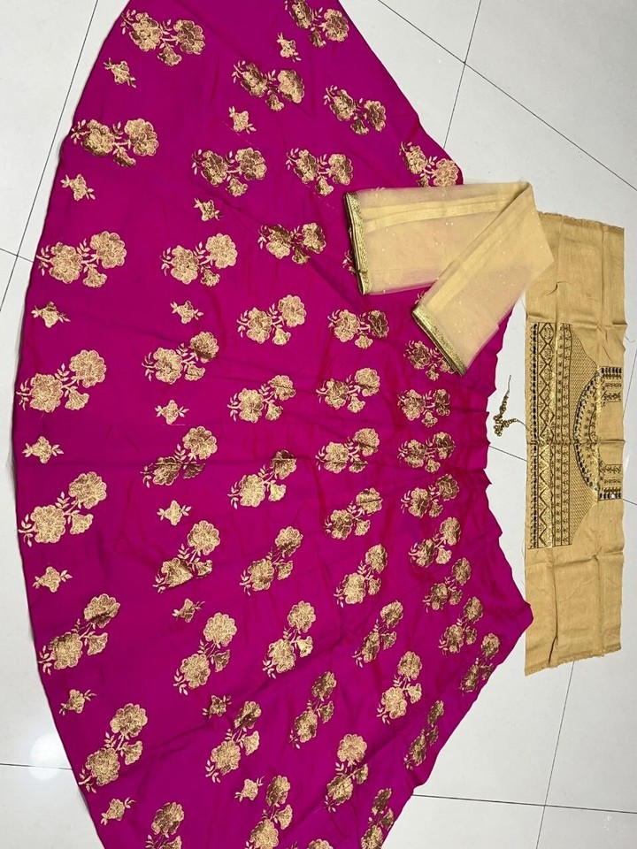 Choli Lehenga Pakistani Lengha Wear Wedding Indian Party Bollywood ...