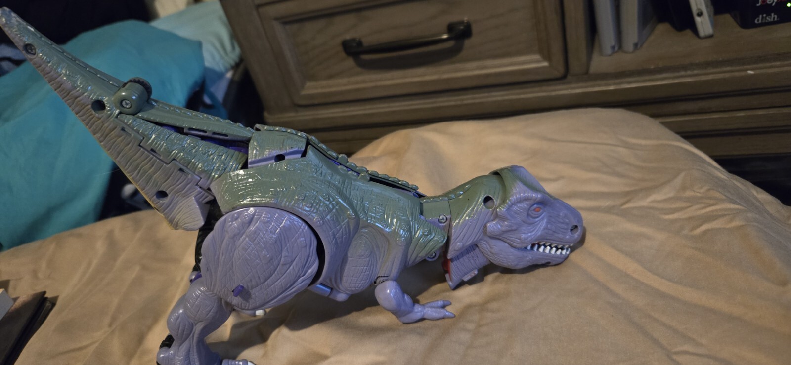 Megatron T-Rex 100% Complete Transformers Beast Wars 1995 Hasbro Action ...