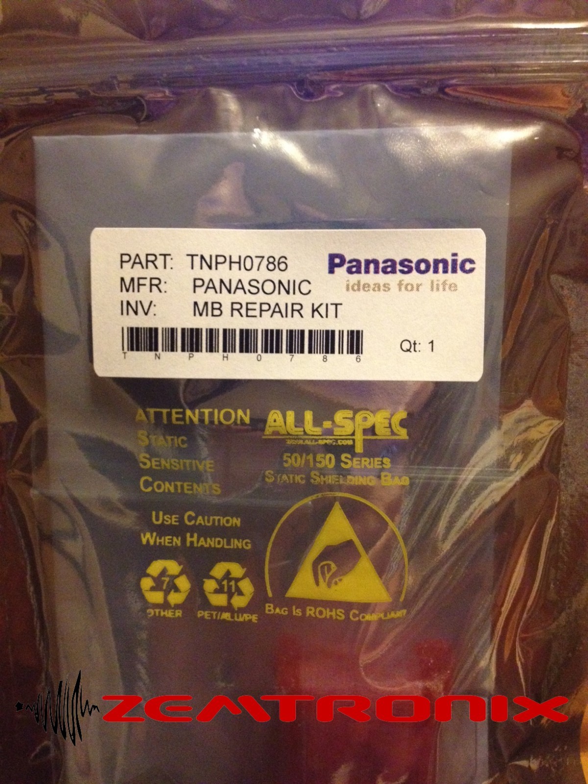 PANASONIC Main Board Repair Kit TNPH0786 (all versions) TC-P42S1 TC ...
