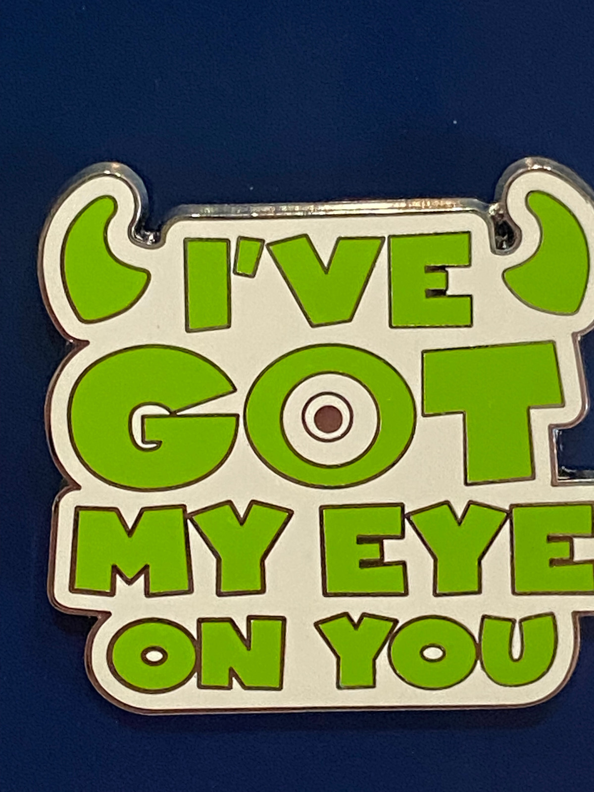 2014 Disney Booster Pin Pixar Monsters Inc Mike Wazowski Ive Got My 3663