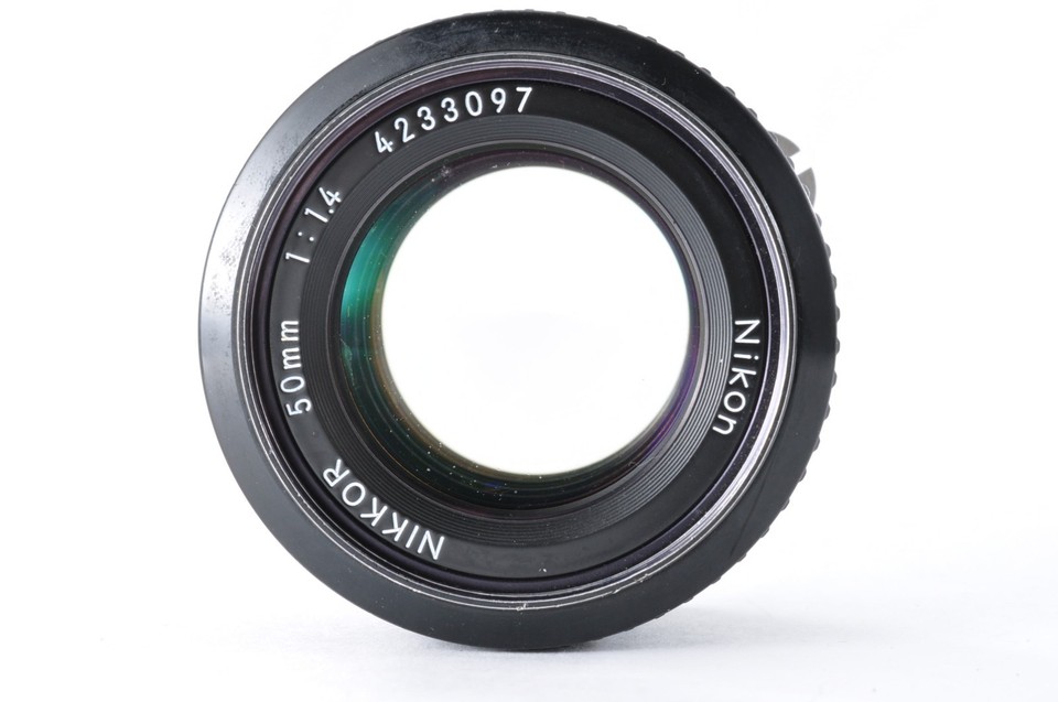 Nikon Ai NIKKOR 50mm f/1.4 Standard MF Lens F mount Japan [Near Mint ...