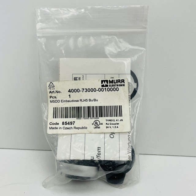 Murr Elektronik 4000-73000-0010000 Rj45 Installation Socket for sale ...