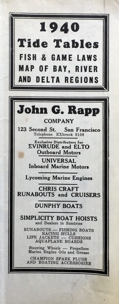 Tide Chart San Francisco