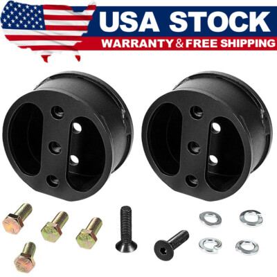 Pair of Steel 2" Lift Spacers for Ride-Rite Air Helper Springs Kit ...
