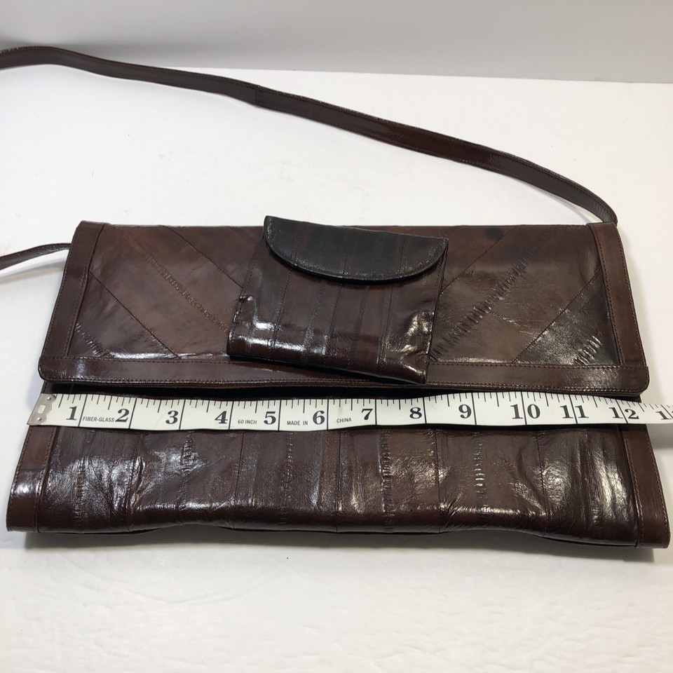 Real Natural Animal Skin Bic Star and Royal Hock Purse Wallet 2 Pieces ...