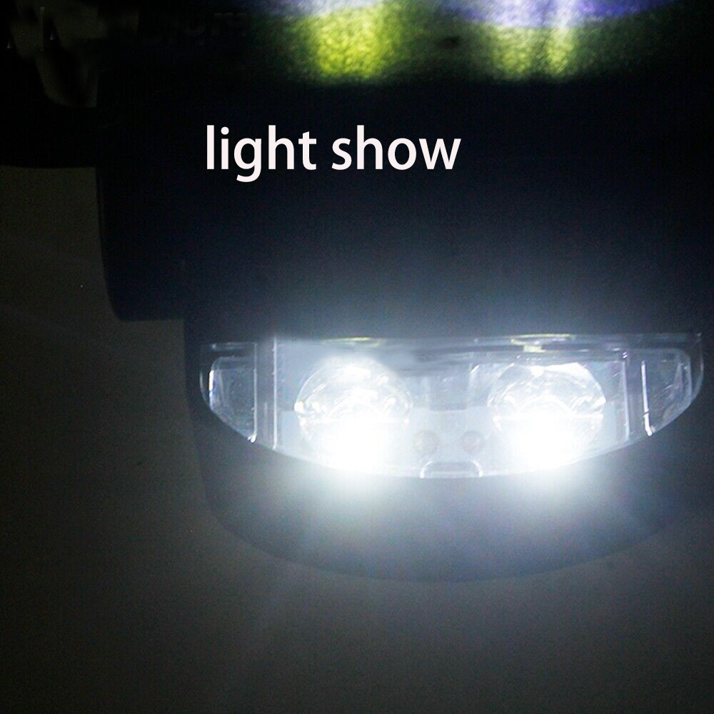 Foldable Side License Plate Mount LED Light For Harley Dyna Street Bob ...