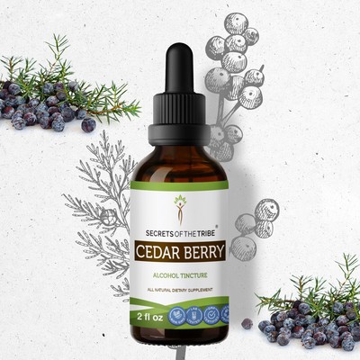 Secrets Of The Tribe Cedar Berry Tincture | eBay