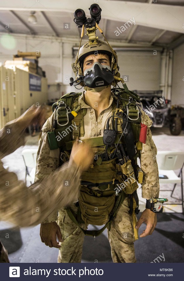 Gentex Military SEALS PJ SF PHAOS HALO helmet oxygen O2 mask regulator ...