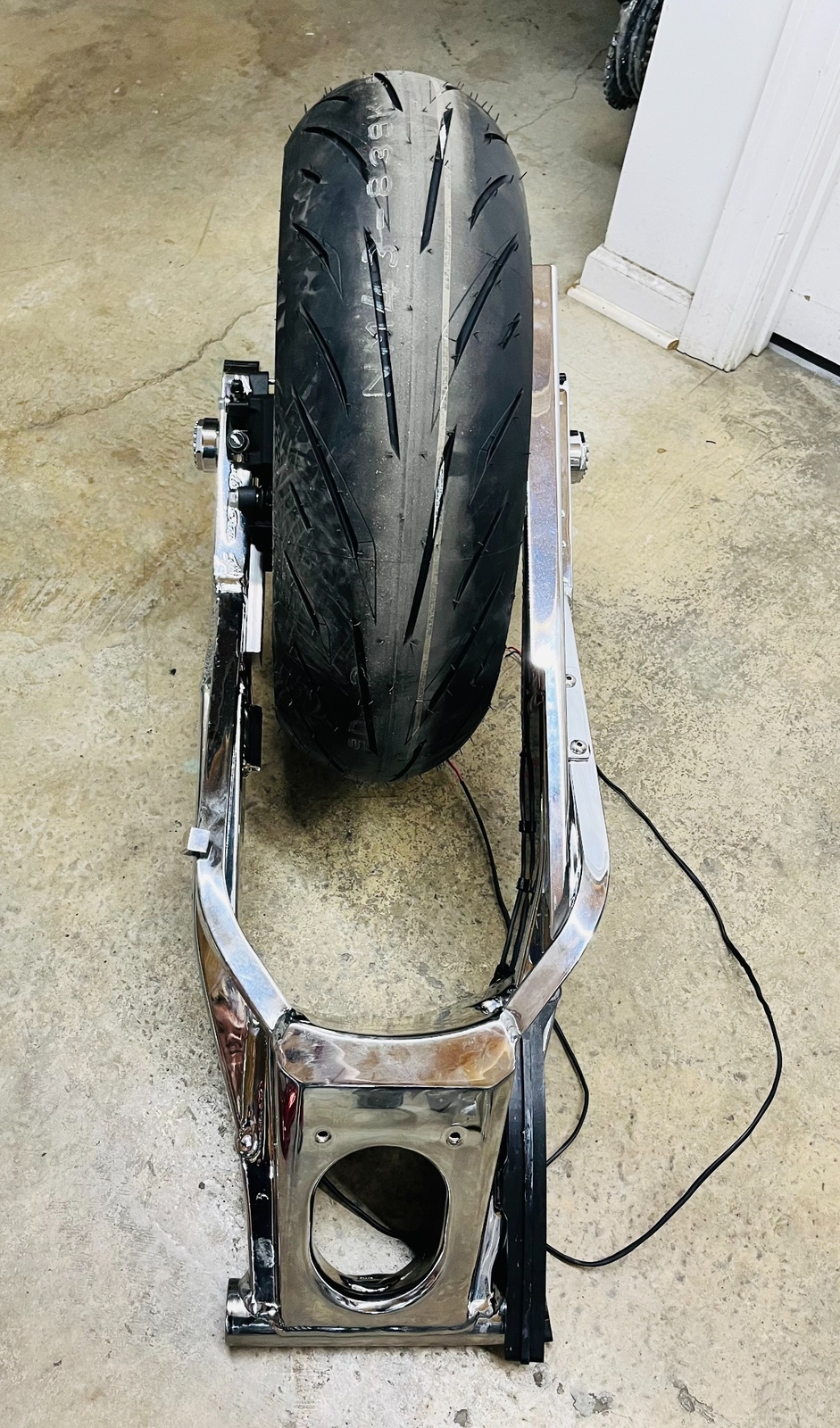2008-2012 Suzuki Hayabusa Extended Swingarm Extended Stock | Chrome ...
