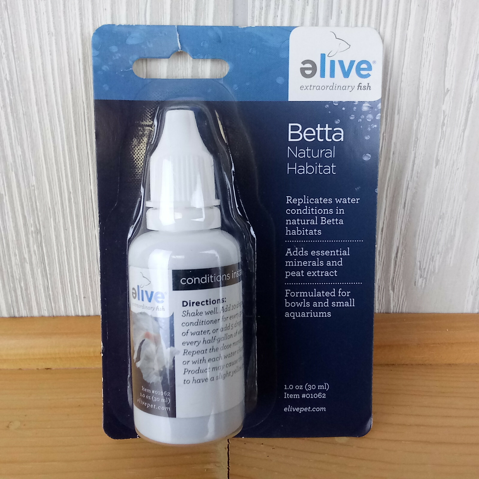Elive Betta Fish Monthly Mineral Water Drops Natural Habitat 1 Oz | eBay