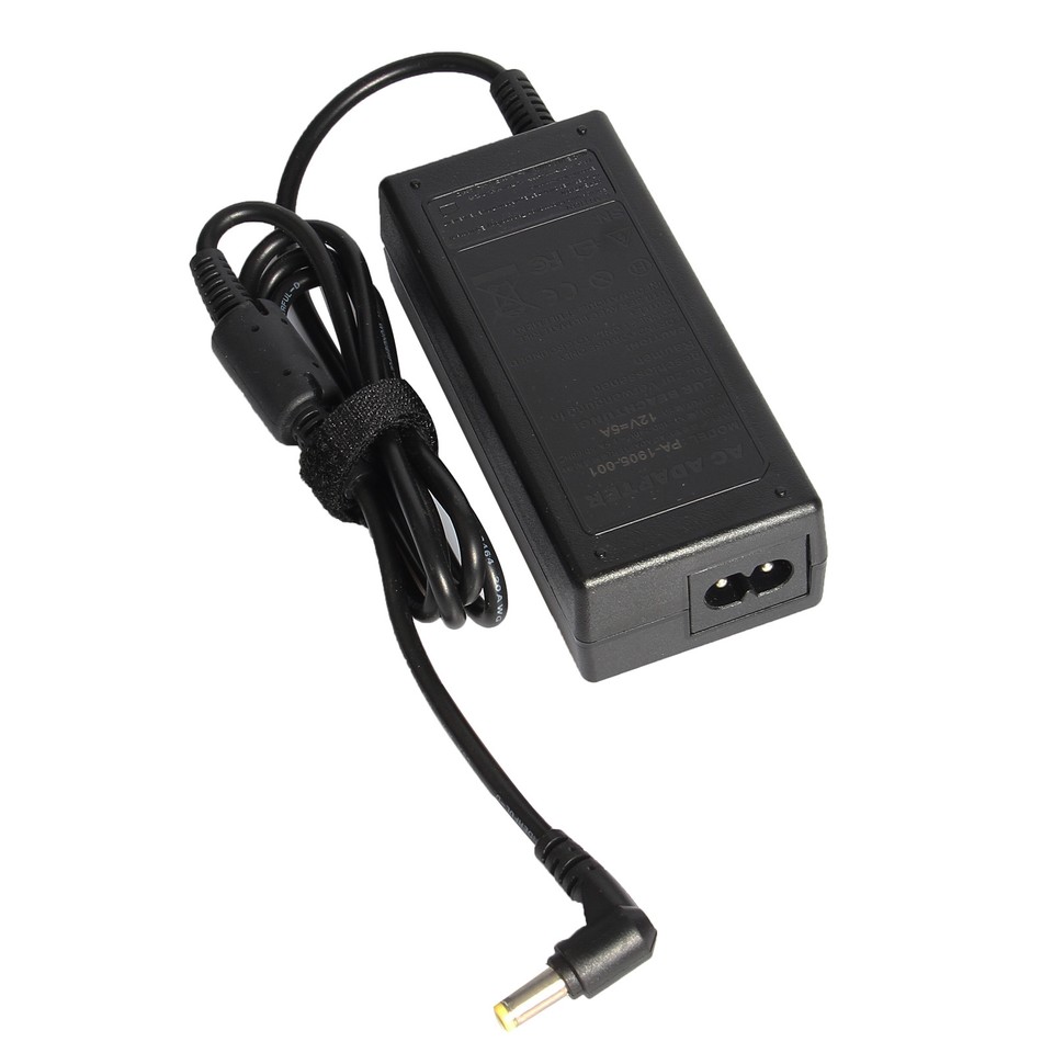 new LCD AC Power Supply Adapter DC 12 Volt 5 Amp (12V 5A) LCD Monitor ...