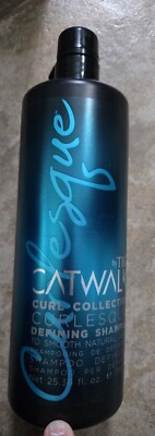 TIGI Catwalk Curlesque Curl Collection Defining Shampoo 25.3oz Litre ...